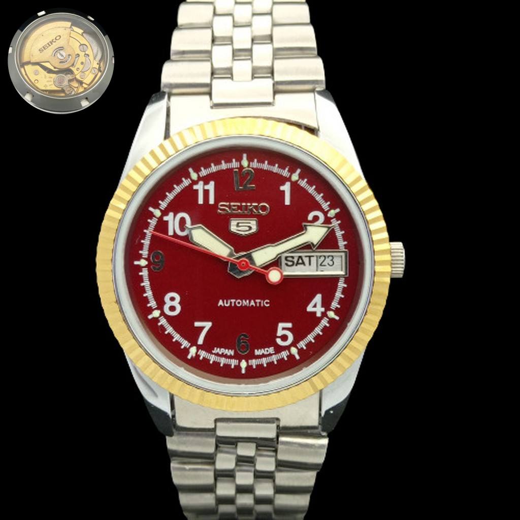 VINTAGE SEIKO TRANSPARENT BACK JAPAN MENS AUTOMATIC WATCH 575a-a304895 ...
