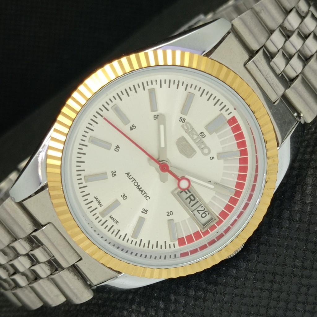 VINTAGE SEIKO TRANSPARENT BACK JAPAN MENS AUTOMATIC WATCH 575a-a304874 ...