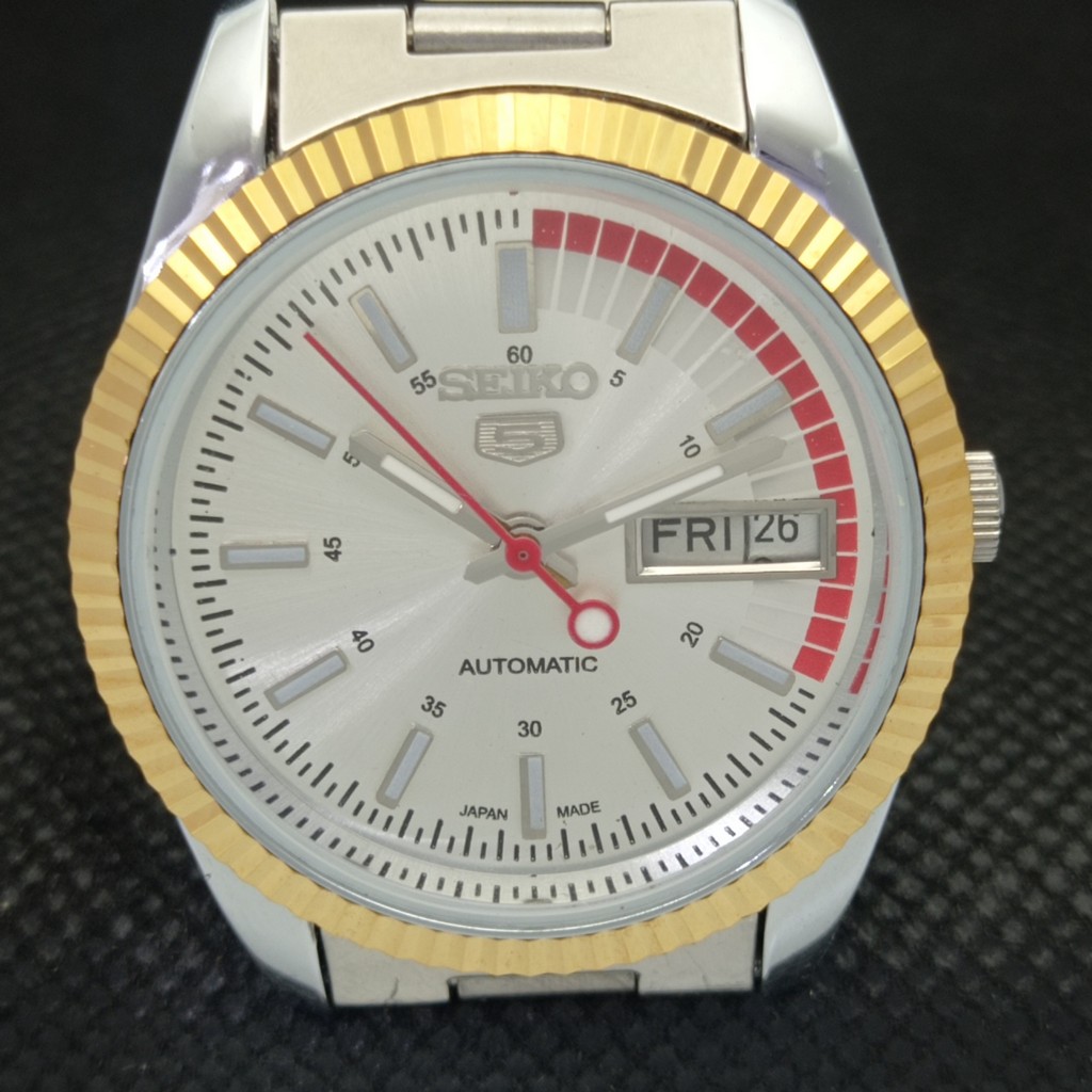 VINTAGE SEIKO TRANSPARENT BACK JAPAN MENS AUTOMATIC WATCH 575a-a304874 ...