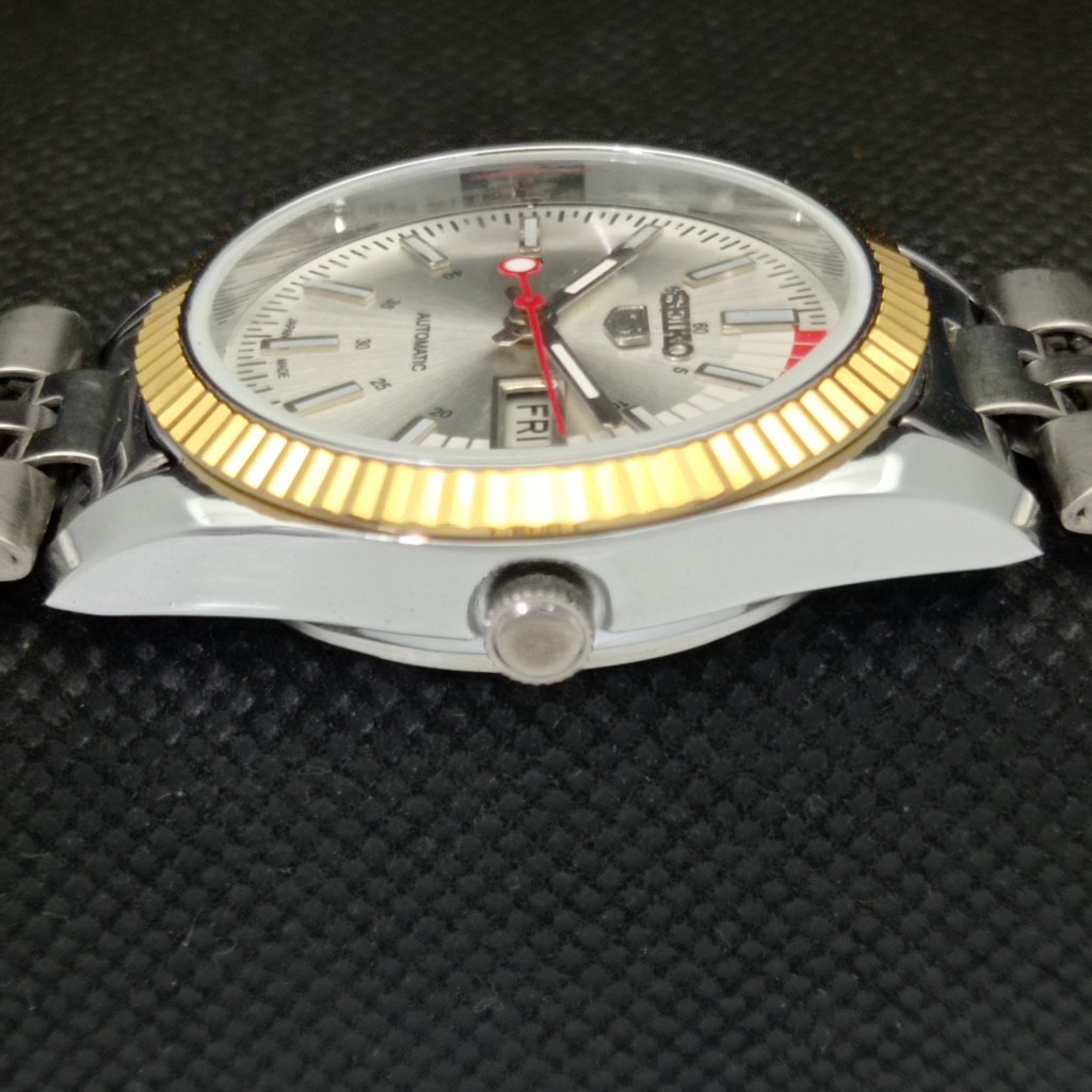 VINTAGE SEIKO TRANSPARENT BACK JAPAN MENS AUTOMATIC WATCH 575a-a304874 ...