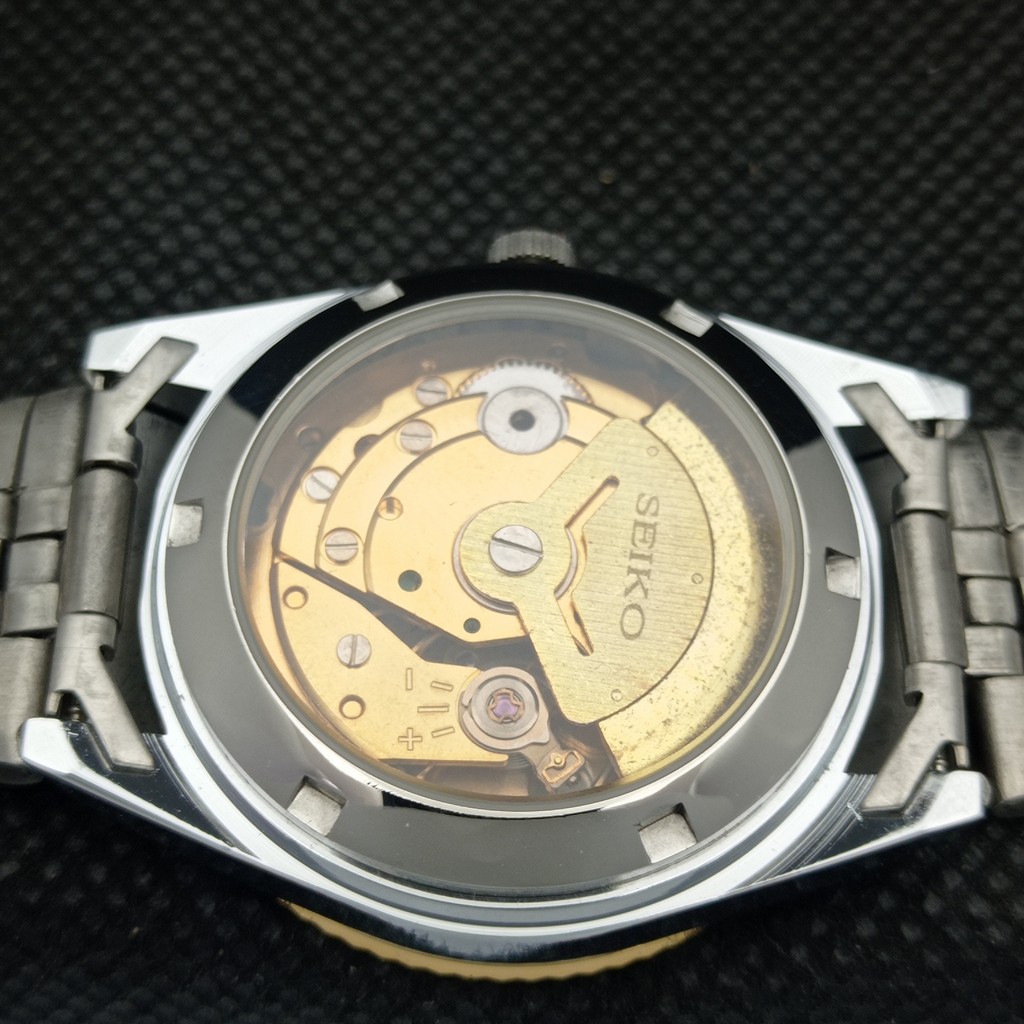 VINTAGE SEIKO TRANSPARENT BACK JAPAN MENS AUTOMATIC WATCH 575a-a304874 ...