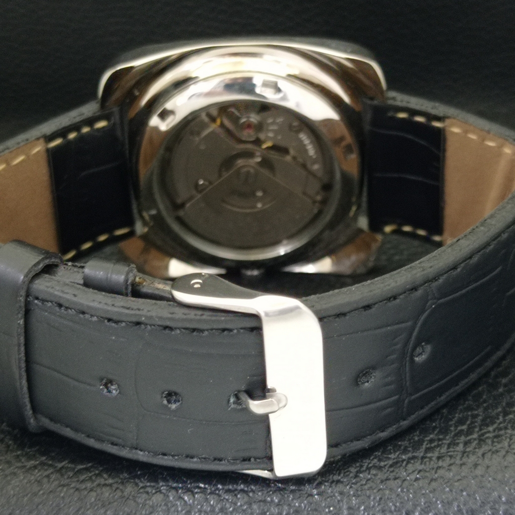 AUTOMATIC ORIENT 46943 JAPAN MENS DATE WHITE COLOR DIAL WATCH a432825-a ...